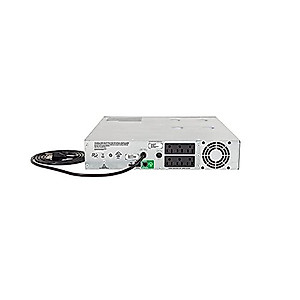 APC 1500VA Smart UPS with SmartConnect, SMC1500-2UC Rack Mount UPS Battery Backup, Sinewave, AVR, 120V, Line Interactive Uninterruptible Power Supply (Renewed)