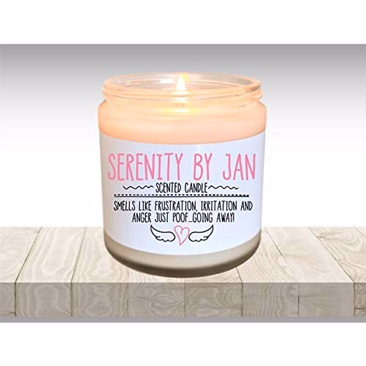 Serenity By Jan Scented Candle The Office Gift The Office TV Show Jan Levinson Funny Holiday Gift