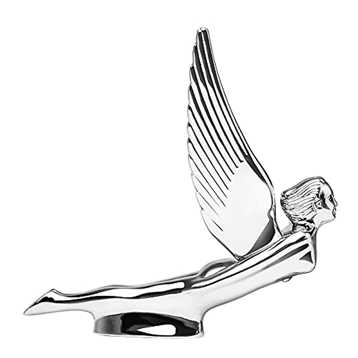 GG Grand General 48110 Chrome Flying Goddess Hood Ornament
