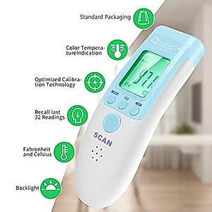 Non Contact Thermometer Non Touch Infrared Thermometer for Adult and Baby Forehead