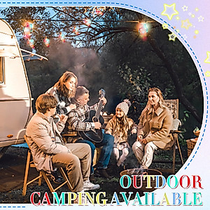 Baquler 2 Pcs Stained Glass LED Light Bulb E26 Base Colorful Lightbulb 120V Flickering Lightbulb Bulbs for Christmas Xmas Home Balcony Garden Party Decoration (A60)