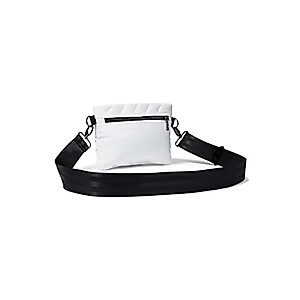 Think Royln Diagonal Bum Bag 2.0 - Medium White Patent One Size