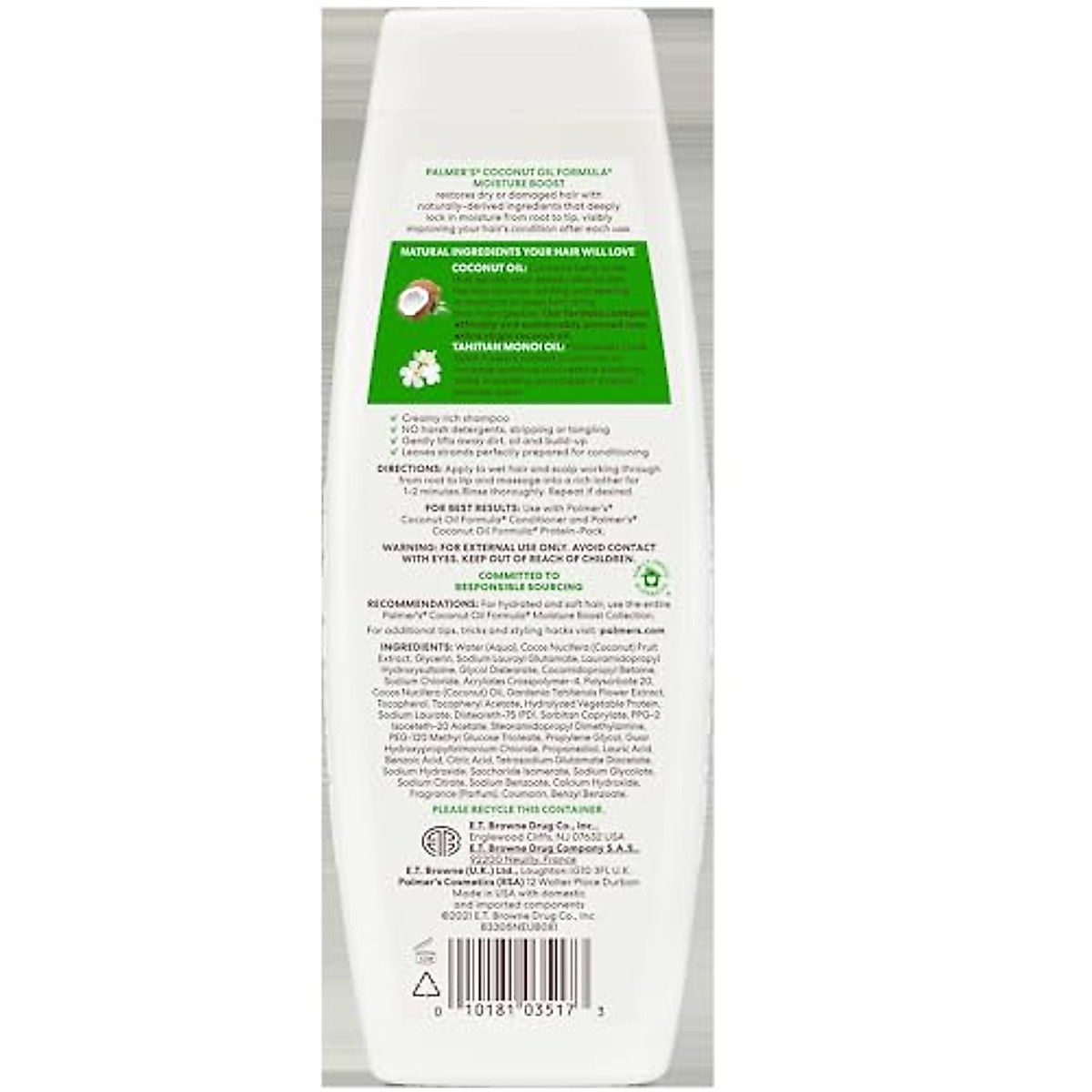 Palmer's Coconut Oil Formula Conditioning Shampoo 13.5 oz