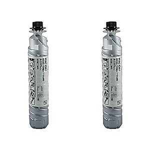 Ricoh 888215 Black Toner Cartridge 2-Pack for Aficio 2015, 2016, 2018, 2020, MP 1600, 2000