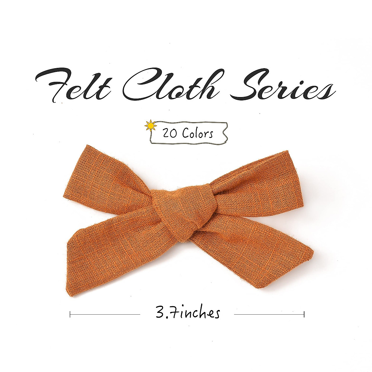 Prohouse 40 PCS Baby Girl Hair Clips, Alligator Hair Bows for Toddlers & Kids, Baby Hair Accessories