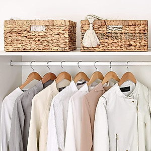 StorageWorks Wicker Baskets Set