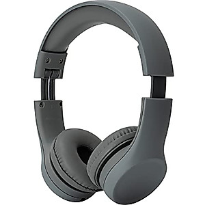 Snug Play+ Kids Headphones with Volume Limiting for Toddlers (Boys/Girls) - Grey
