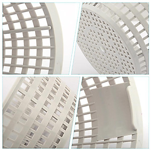 CALIDAKA Skimmers Pool Replacement Skimmer Basket, Fits Most Above Ground Wall Skimmers Pool Supplies Skimmers Basket, Skimmer Basket Random Color (Without Handle)