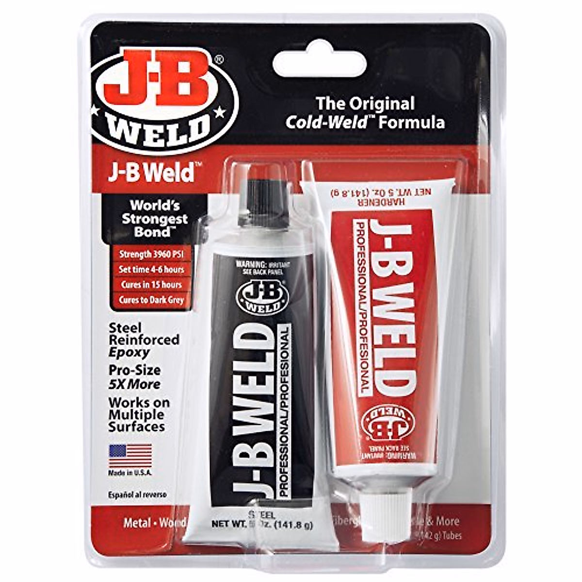 J-B Weld PRO Size - 2/5 OZ. Tubes