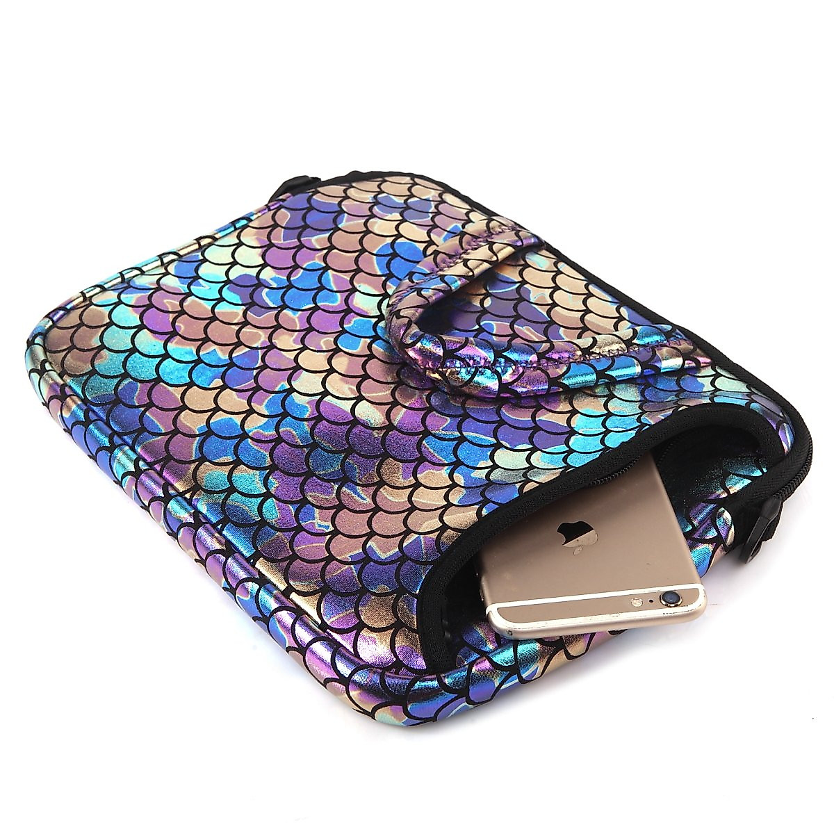 10.5-Inch Laptop Ipad Shoulder Carrying Bag Case For 9.6" 10" Tablet/Reader(Colorful)