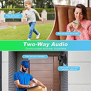 Solar Security Cameras Wireless Outdoor, SeeVision 2K Battery Powered PTZ WiFi 3MP Camera for Home with Spotlight, PIR Motion Detection,Siren, Color Night Vision, 2-Way Talk, SD/Cloud Storage