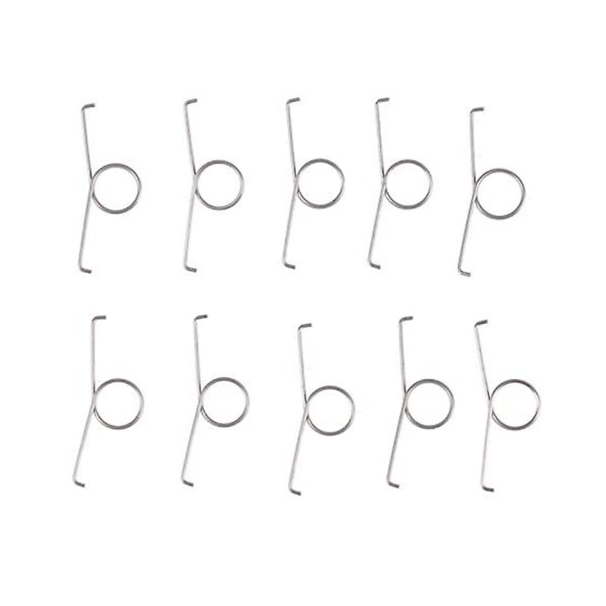 TNND Trigger Button Springs 10PCS PS5 Handle Metal L2 R2 Replacement for Playstation 5 PS5 PS4 Dualsense Controller Accessories, metallic
