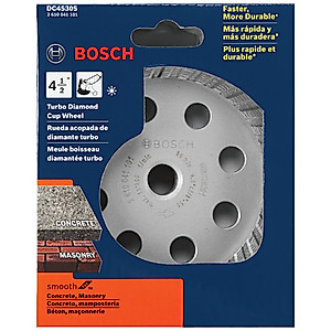 Bosch DC4530S 4-1/2 In. Turbo Diamond Cup Wheel