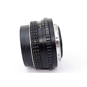 SMC Pentax-M 50mm F1.7 manual focus lens.