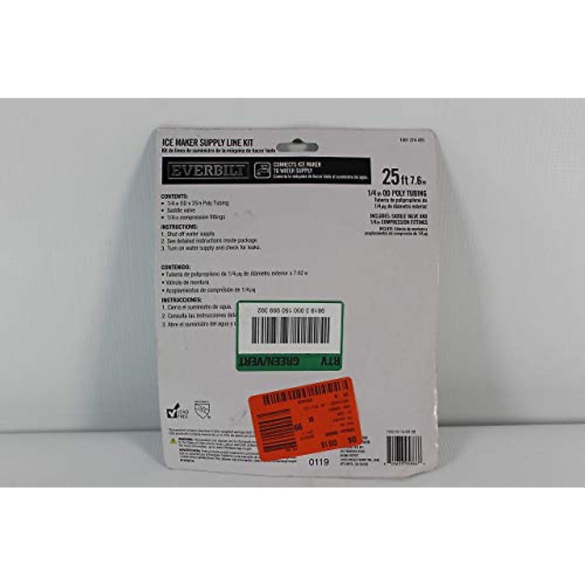 Everbilt 1/4 in. x 25 ft. Poly Ice Maker Kit