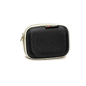 Navitech Black Shockproof Camera Case Compatible with Canon 1073C014 PowerShot SX620 HS Digital Camera