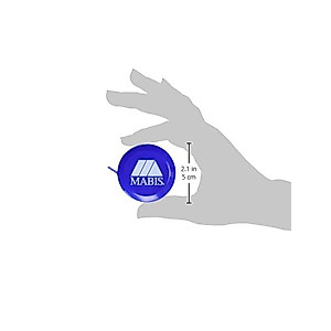 MABIS Retractable Tape Measure, Compact Flexible Measuring Tape, Body Tape Measure, 60 Inches, Blue