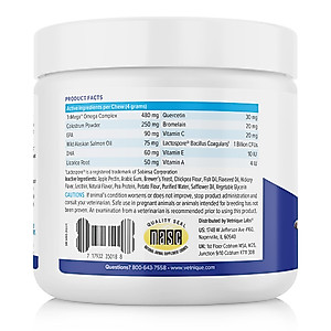 Vetnique Labs Dermabliss Allergy Chews 60ct & Dermabliss Anti-Itch/Allergy Relief Spray (8oz) Bundle Complete Skin Allergy Relief for Dogs with Dog Allergy Supplements, Hydrocortisone Spray for Dogs