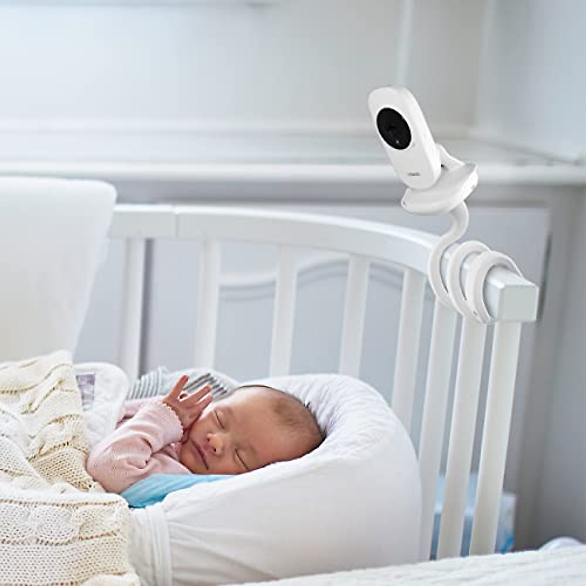 Koroao Flexible Twist Mount for VTech VM819/VM3252 Baby Monitor Without Tools or Wall Damage