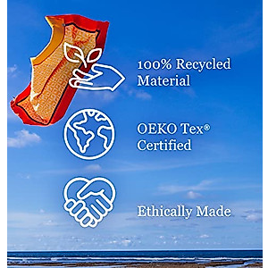 Coastfit Premium Oversized Pool- / Beach-Towel Made from Sustainable Materials (Flamingo Pink)