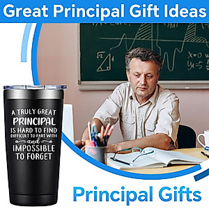 DOEARTE Principal Gifts - Principal Appreciation Gifts for Men - Principals Day, Teachers Appreciation Day, Christmas Gift for Principals - 20oz Tumbler