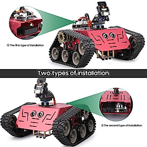 ELEGOO Conqueror Robot Tank Mega R3 Project The Most Complete Ultimate Starter Kit
