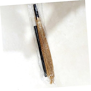 Didiseaon 2pcs Halloween Witch Broom Costume Accessories Wizard Flying Broom Props Halloween Witches Broom Cosplay Broom Cosplay Supply Witches Broom Prop