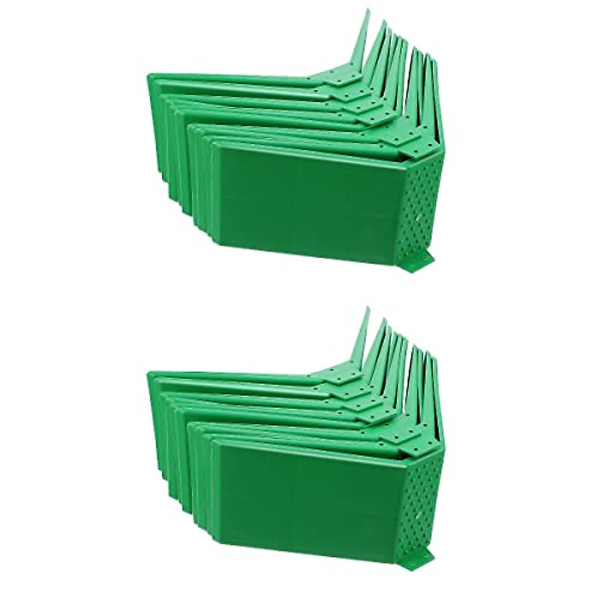 Yardwe 20pcs Plastic Pigeon Rest Stand Bird Perches Bird Dwelling Stand Frame for Bird Supplies Random Color