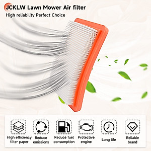 17211-Z8B-901 17211-zl8-023 Air Filter Compatible with Honda gc135 gcv160 gc190 gcv135 gcv160LA1 gcv190LA Engines HRR216K6-K11 HRR216K9VKAA HRS216K5-K7 HRX217K1-K6 HRN216 Lawn mower 2PC