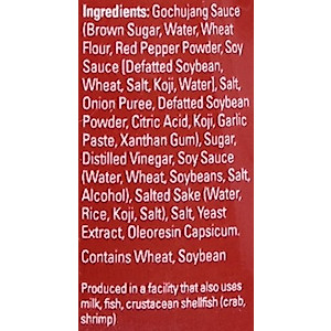 bibigo - Gochujang Sauce, Hot and Sweet Flavor, Perfectly Blended Flavors, Pantry and Party Must-Have, 11.5-oz