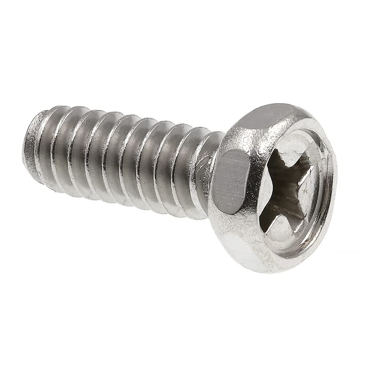 Prime-Line 9012822 Machine Screws, Indented Hex Head, Phillips Drive, #10-24 X 1/2 in, Grade 18-8 Stainless Steel (25 Pack)