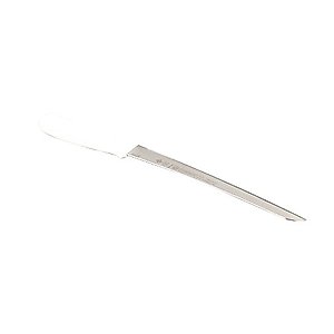 Mundial 5600 Series 10 in Curved Micro-Serrated Edge Bread Knife with White Handle