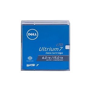 5PK New 7J4HF Dell Ultrium LTO-7 Backup Data Tape Cartridge 6TB/ 15TB