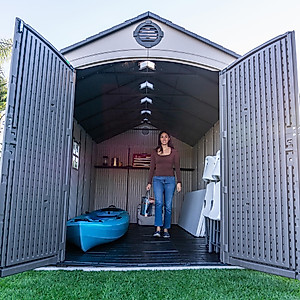 Lifetime Outdoor Storage Shed, 8 x 15 Foot