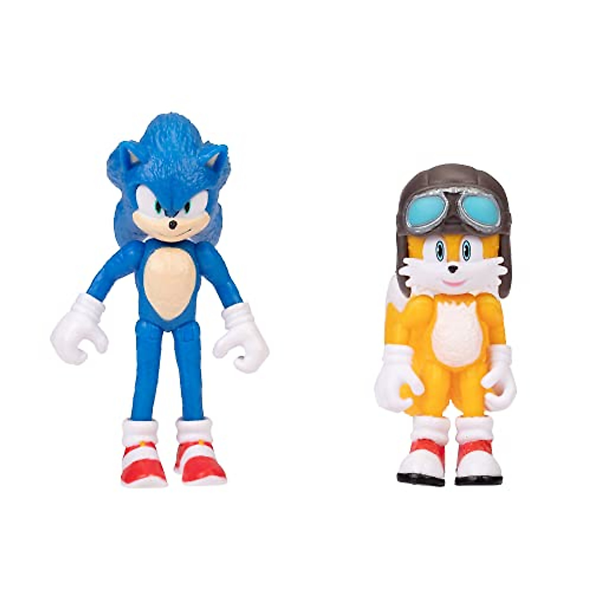 SONIC THE HEDGEHOG 2 The Tornado Playset - Biplane Vehicle, Sonic Figure and Exclusive Tails Figure, Spin The Planes Propeller and Pose Sonic on The Wings with This Interactive Playset!