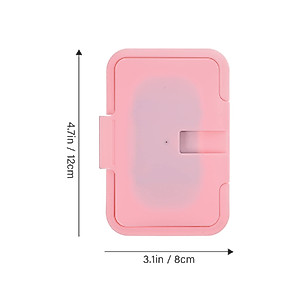 Baby Wipe Warmer USB Dispenser Portable Diaper Wipe Warmer Temperature Control Hand Wipes Holder for Home Travel Car Pink