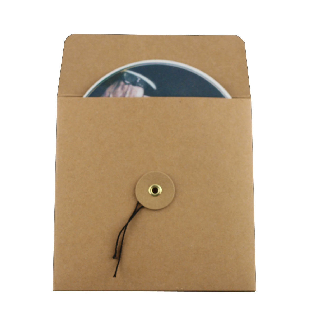 Wyvern Resleeve Cardboard Cd Sleeve 10 Pack/Set 5.11"×5.11" (13×13cm) Brown Wv-cdpch-br