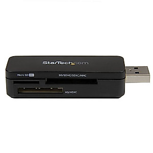 StarTech.com USB 3.0 External Flash Multi Media Memory Card Reader, SDHC MicroSD, TAA - Replaced by FCREADMICRO3V2