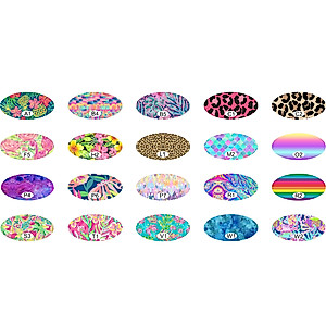 Patterned Vine Monogram Decal Sticker - 20 Pattern Options - for Cups, Tumblers, Laptops, Cars, Etc.