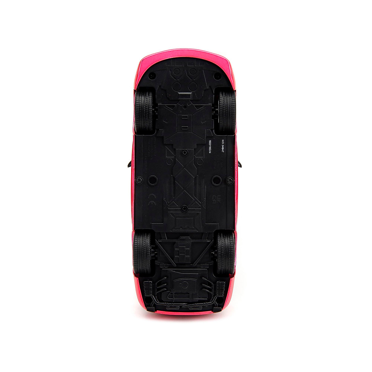 911 GT3 RS Pink Metallic with Pink Wheels Pink Slips Series 1/24 Diecast Model Car by Jada 34847