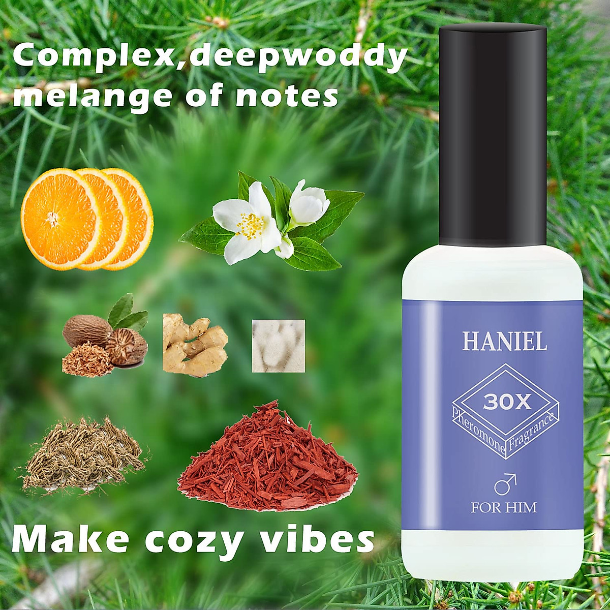 Haniel Pheromone Cologne For Men To Attract Women Pheromones Perfume For Men To Seduce Her With Extra Strength Formula