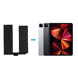 TTIMORE A2369 Battery for iPad Pro 11" 3rd Gen 2021 A2377 A2460 A2459 A2301