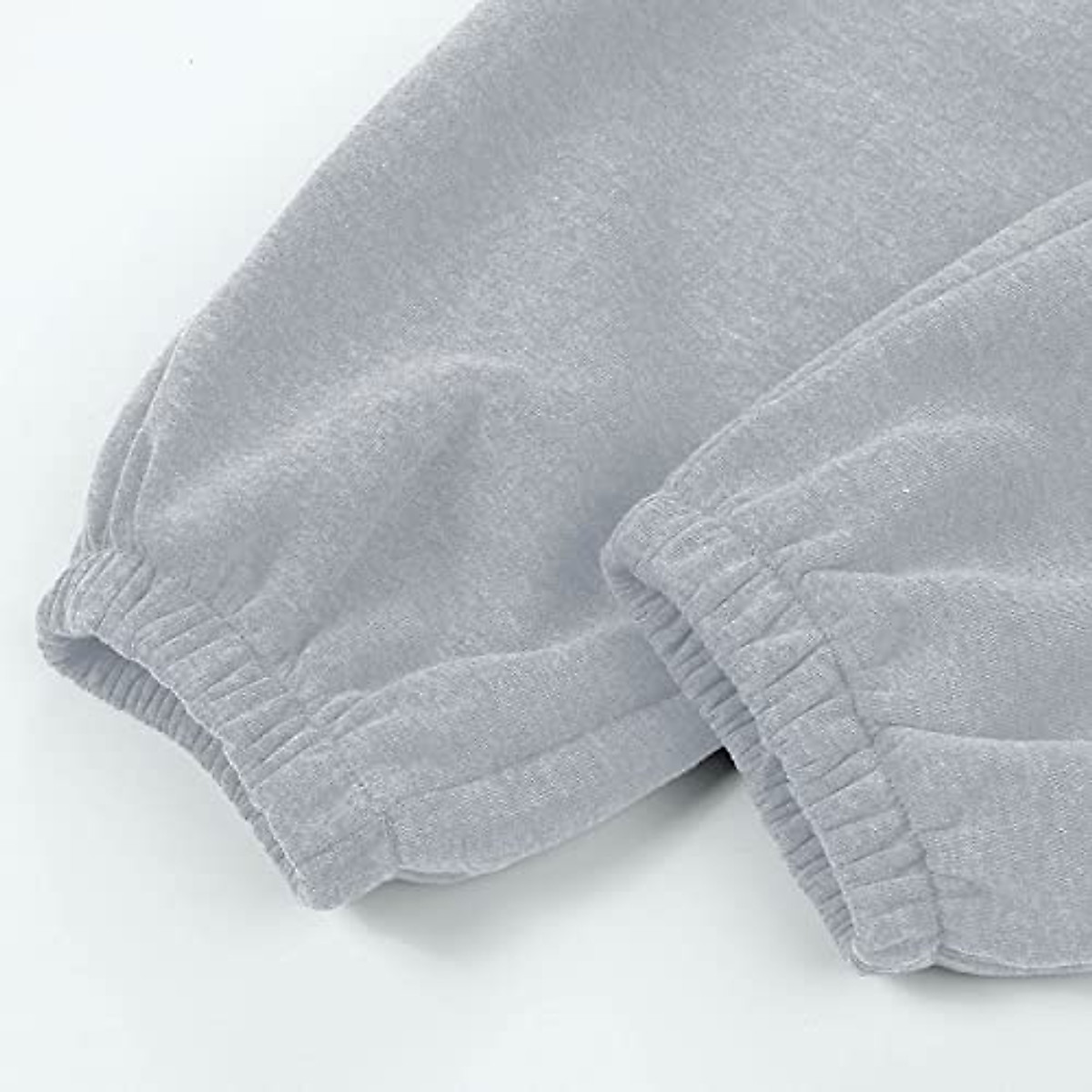 DSODAN Sweatpants Women Baggy Women's Bottom Sweatpants Joggers Pants Workout High Waisted Yoga Pants with (Grey-B, L) Joggers for Women Joggers Pants for Women Joggers for Women 2 Piece Set