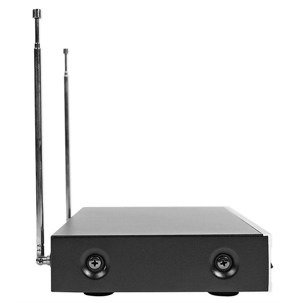 Rockville RWM1202VH VHF Wireless Dual HandHeld Microphone System/Metal Receiver