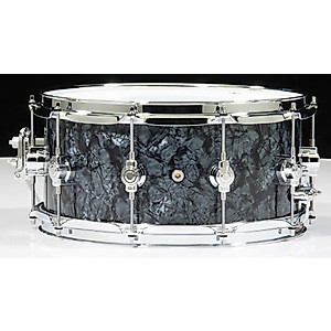 DW Performance Series Snare Drum - 6.5 Inches X 14 Inches Black Diamond FinishPly