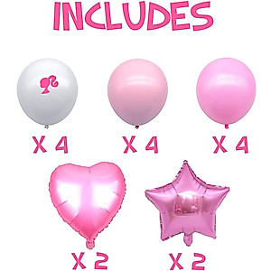 16 Balloons Girl Party Supplies Balloons Party Decorations Birthday Party Favor for Girls