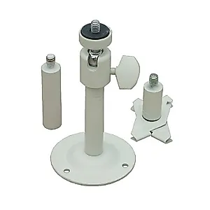 VideoSecu One Height Adjustable 2"-6" Camera Wall Ceiling Mount Bracket for CCTV CCD Box Body Camera Pan Tilt Bracket 1A2