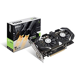 MSI 4GB NVIDIA GeForce GTX 1050 TI OC GDDR5 DVI/HDMI/DisplayPort PCI-Express Video Card