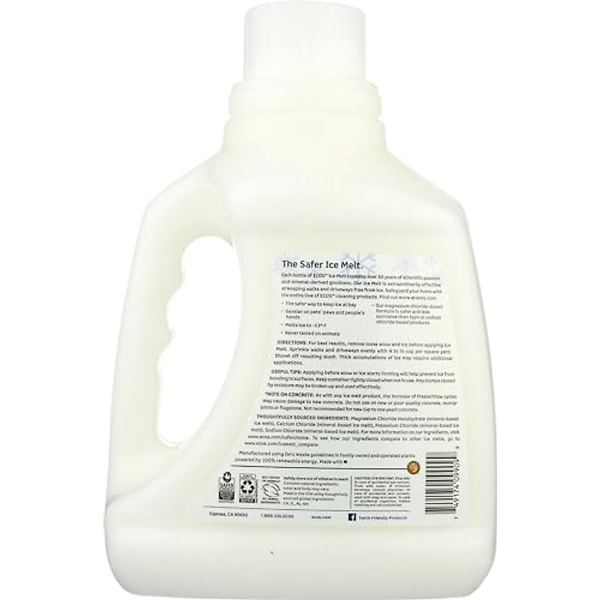 Ecos, Ice Melt, 104 Ounce