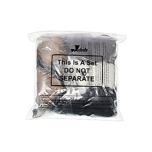 8 Pieces 6 Inch Large Fur Pom Pom Balls for Hats Craft Fur Puff Ball Fluffy Hat Pompom Faux Fur Pompom Balls with Snap Button for Hat Shoes Scarves Bag Charms DIY Crafts (Black, Grey, Brown, White)